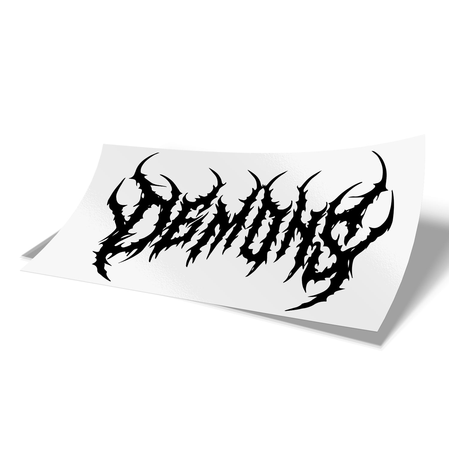 Goth Banner - WHITE – City of Demons